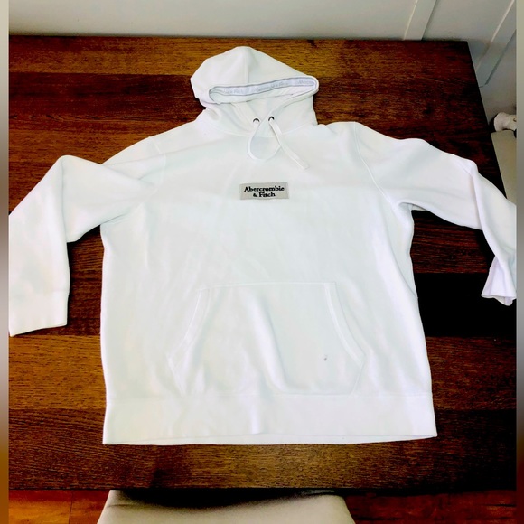 Abercrombie & Fitch | Sweaters | Mens White Sweater Has Small Stain On ...